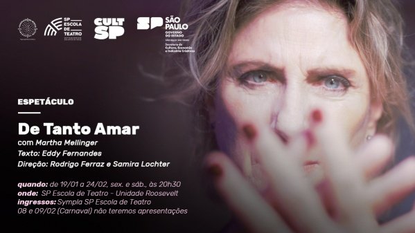 Teatro | De Tanto Amar em São Paulo - Sympla