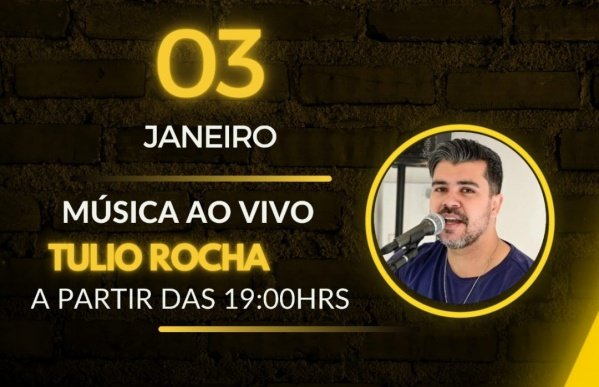 Música ao vivo com Tulio Rocha em Belo Horizonte - Sympla