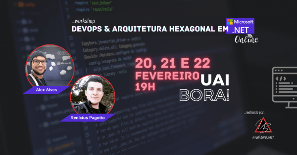 Workshop - DevOps e Arquitetura Hexagonal em .NET - online - Sympla