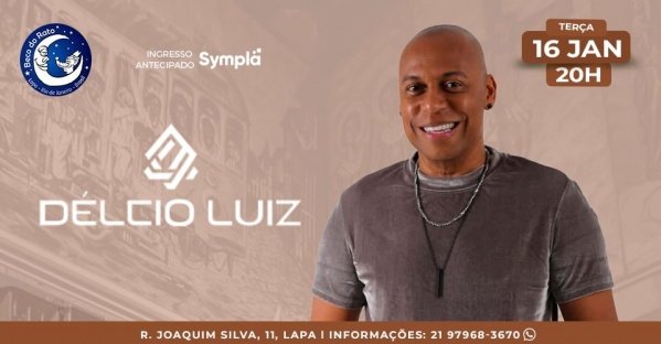 Délcio Luiz em Rio de Janeiro - Sympla