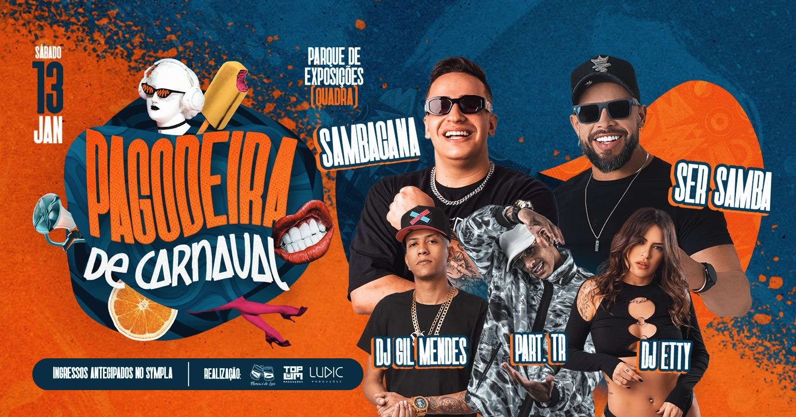 Pagodeira de Carnaval em Montes Claros - Evento ON