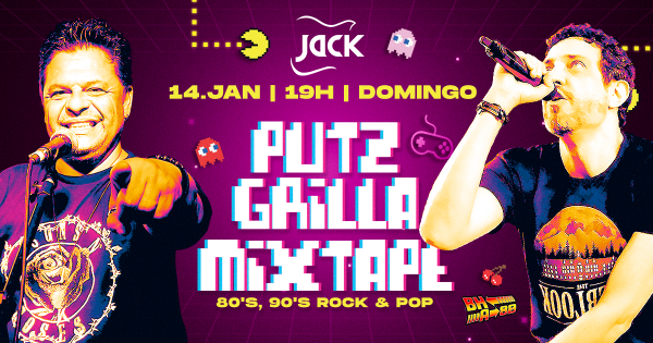 DOMINGO JACK! BH A 80 | PUTZ GRILLA + MIXTAPE (80'S, 90S ROCK & POP) em ...