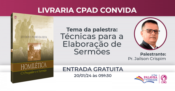 LIVRARIA CPAD CONVIDA em Recife - Sympla
