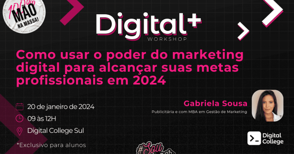 Digital Plus | Como usar o poder do Marketing Digital | Sede Sul em Fortaleza - Sympla