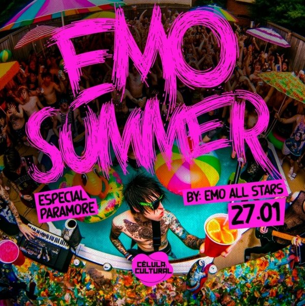 27/01 (SÁB) EMO SUMMER : ESPECIAL PARAMORE E CLÁSSICOS DO EMO em ...