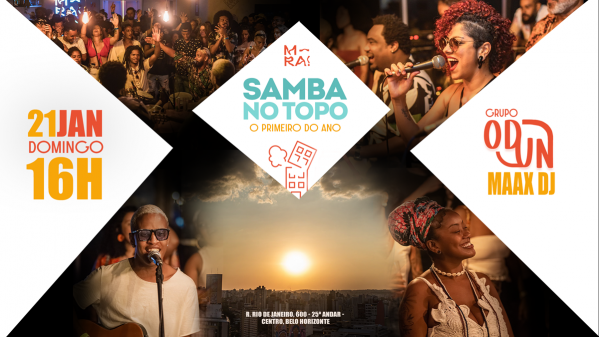 O PRIMEIRO SAMBA NO TOPO DO ANO - Grupo Odun + MAAX DJ | DOM 21/01 no ...