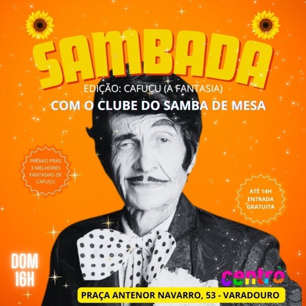 SAMBADA ESPECIAL CAFUÇU em João Pessoa - Sympla