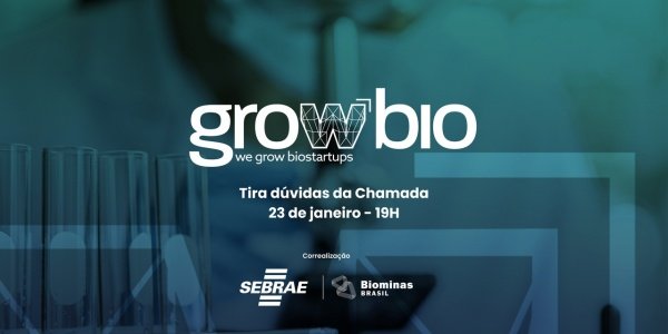 Tira dúvidas Aceleração Growbio - online - Sympla