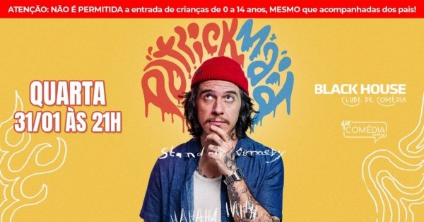 PATRICK MAIA em Sorocaba - com seu NOVO SHOW SOLO - STAND UP COMEDY em ...