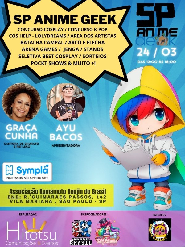 SP Anime Geek em São Paulo - Sympla
