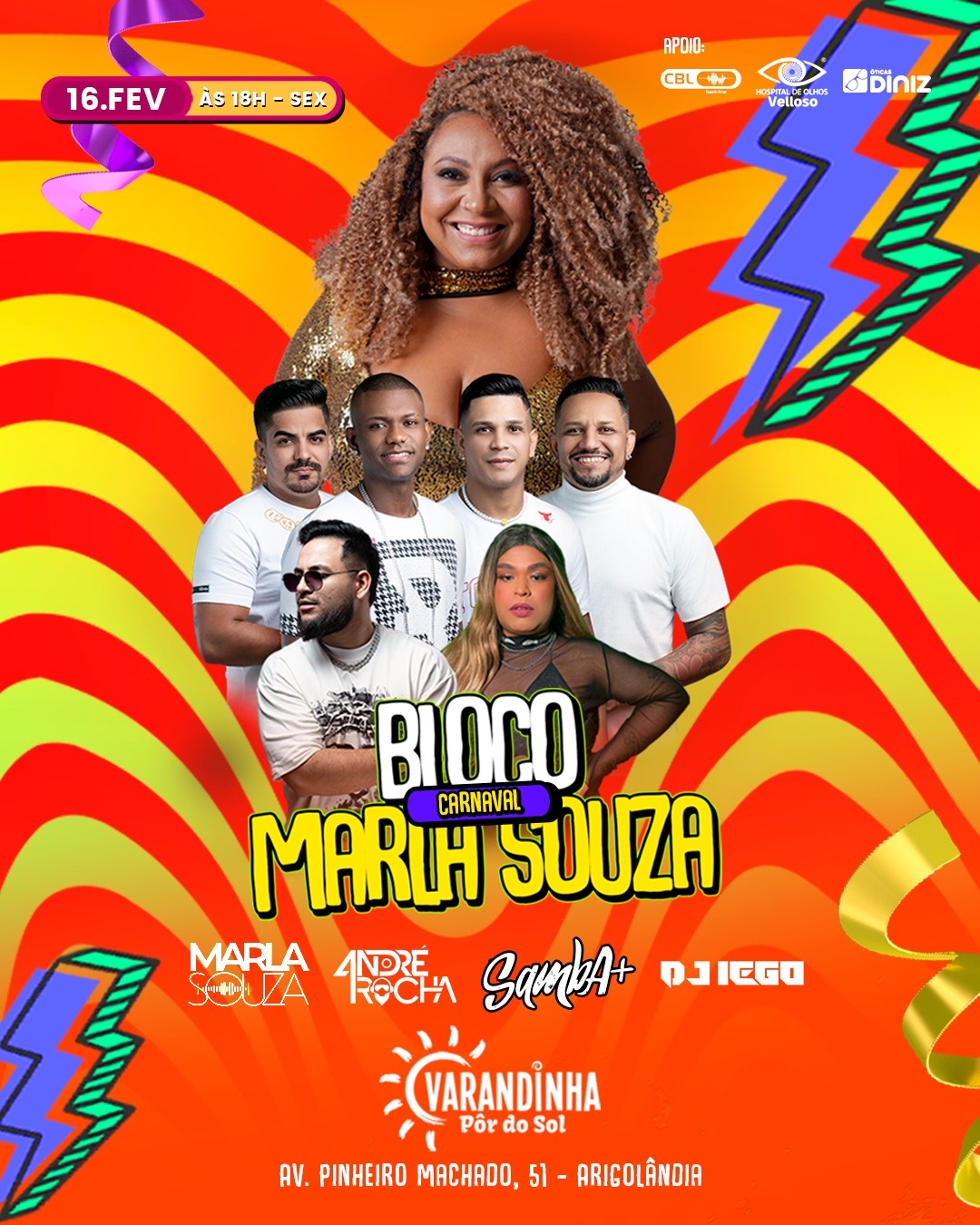 Bloco da Marla Souza em Porto Velho - Sympla