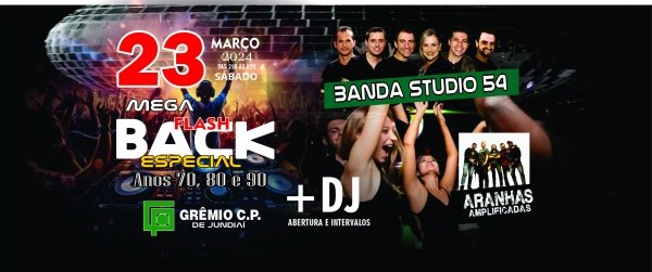 Mega Flash Back Especial em Jundiaí - Sympla