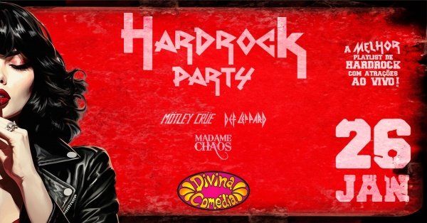HARD ROCK PARTY! em Porto Alegre - Sympla