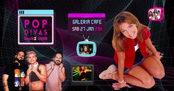 POP DIVAS back2 1999 em Rio de Janeiro - Sympla
