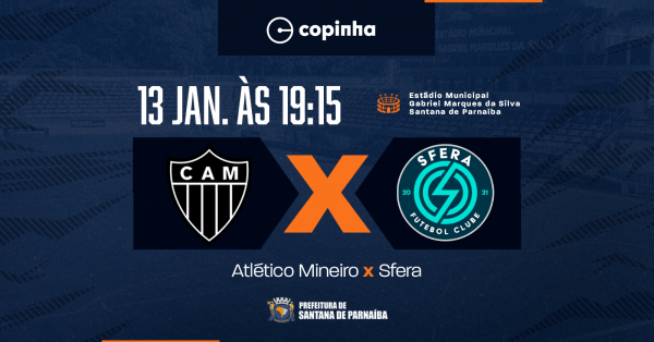 Copa São Paulo - Atlético Mineiro x Sfera FC - Segunda Fase em Santana ...