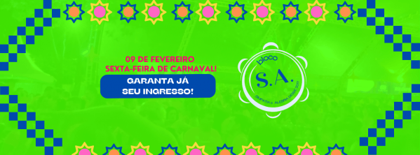 BLOCO S.A. - RIO CLARO 2024 em Rio Claro - Sympla