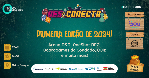 Desconecta - Janeiro 2024 em Lages - Sympla