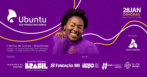 Encontro UBUNTU na Fábrica de Cultura da Brasilândia em São Paulo - Sympla