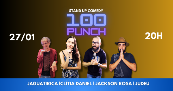 STAND UP COMEDY - 100 PUNCH em Brasília - Sympla
