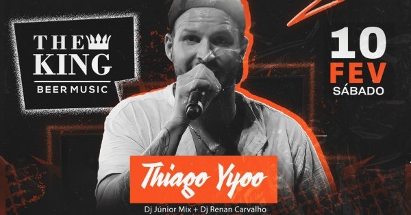 THIAGO YYOO| DJ JUNIOR MIX + NILON | 10 FEV | THE KING BEER MUSIC em ...