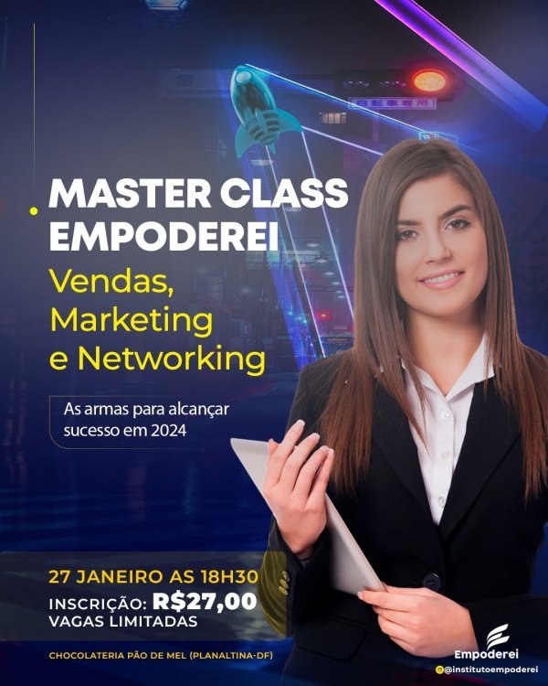 Masterclass EMPODEREI em Brasília - Sympla