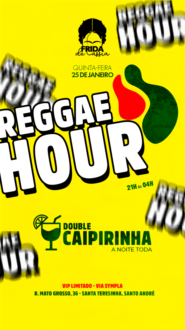 Reggae Hour no Frida em Santo André - Sympla
