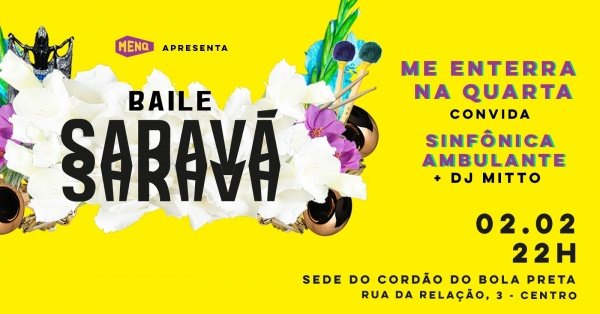 BAILE SARAVÁ em Rio de Janeiro - Sympla