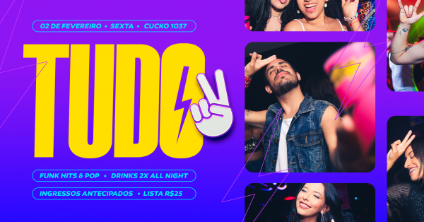 TUDO 2 :: POP & FUNK :: DRINKS DUPLOS :02.02 @CUCKO em Porto Alegre ...