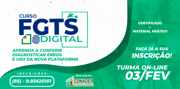 CURSO FGTS DIGITAL - online - Sympla