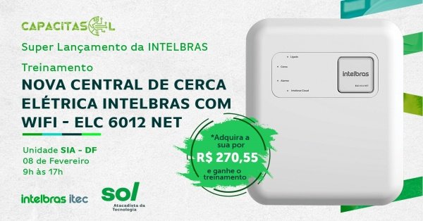 Treinamento Nova Central de Cerca Elétrica Intelbras com WIFI - ELC ...