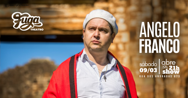 ANGELO FRANCO em Porto Alegre - Sympla