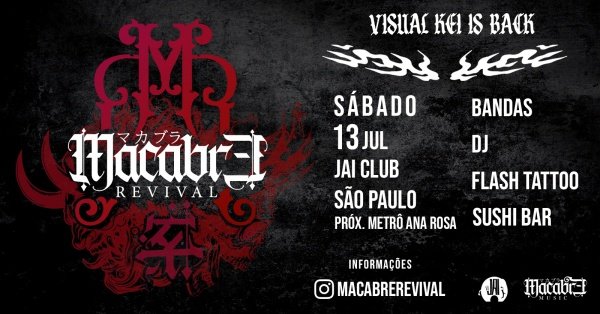 Macabre Revival em São Paulo - Sympla