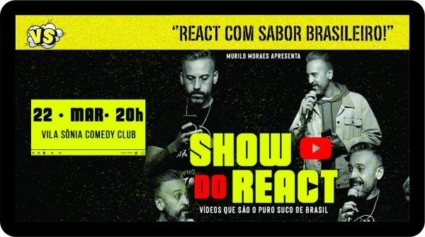 Murilo Moraes - Show do React em São Paulo - Sympla