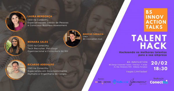 TALENT HACK - Hackeando os melhores talentos para o seu negócio em Fortaleza - Sympla