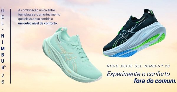 Treinão de experimentação Asics Gel Nimbus 26 na Velocità Santana em ...