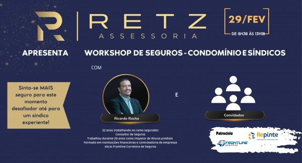 CONDOMÍNIO SEGURO... SÍNDICO MAIS SEGURO AINDA... em São Paulo - Sympla