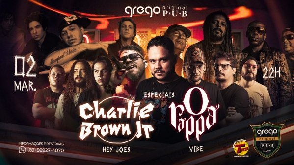 Especial Rock Brasileiro 2024 em Porto Velho - Sympla