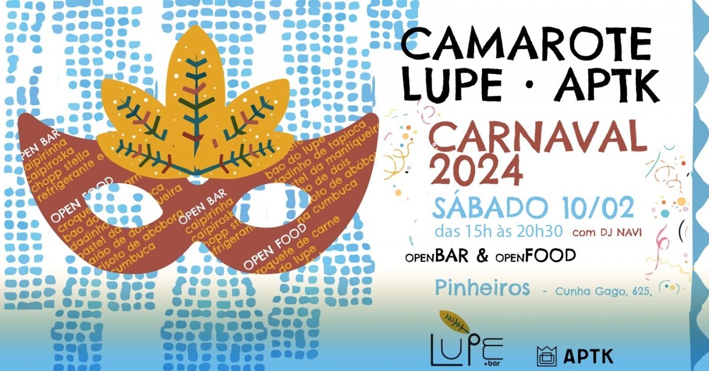 CAMAROTE LUPE em São Paulo - Sympla