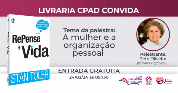 LIVRARIA CPAD CONVIDA em Recife - Sympla