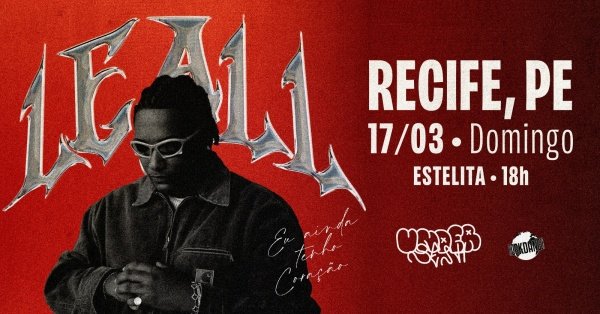 Under Sesh apresenta LEALL no Recife em Recife - Sympla