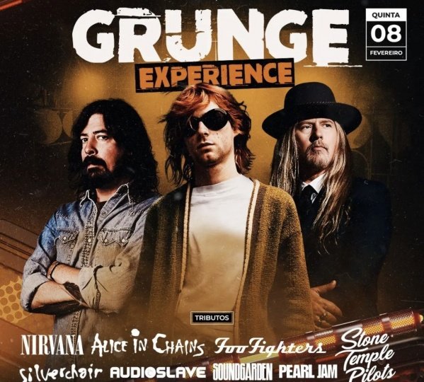 Grunge Experience | Quinta, 08/02/2024 | Studio Pub em Belém - Sympla