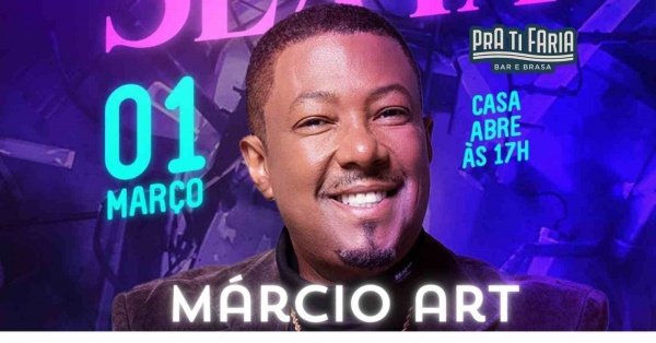MÁRCIO ART - SEXTA - 01 DE MARÇO - PRATIFARIA BAR em São Paulo - Sympla