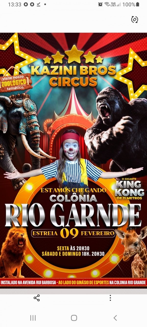 Kazini Bros Circus em São José dos Pinhais - Sympla