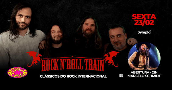Rock N' Roll Train - Clássicos do rock internacional em Porto Alegre ...