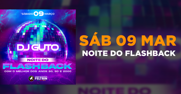 Noite do Flashback em Santa Maria - Sympla
