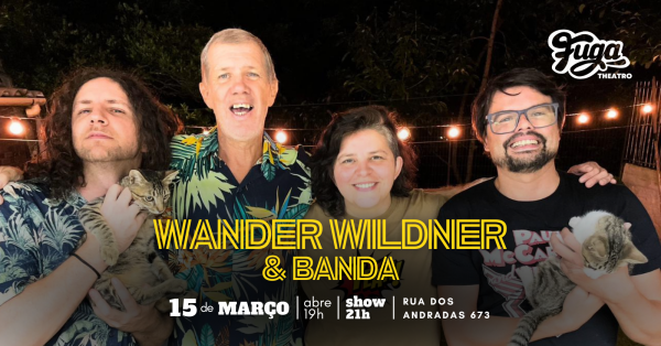 WANDER WILDNER E BANDA em Porto Alegre - Sympla