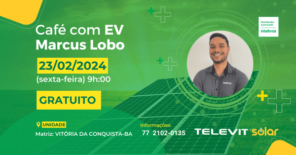 Café com EV Marcus Lobo em Vitória da Conquista - Sympla