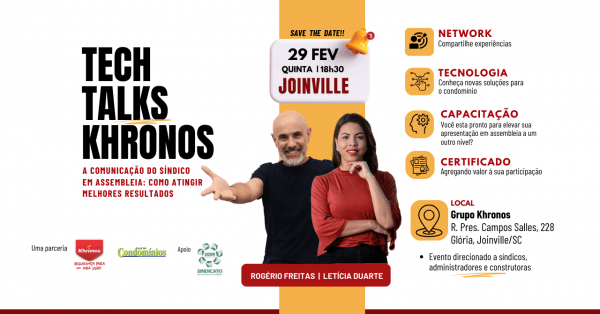 Tech Talks Khronos JOINVILLE em Joinville - Sympla