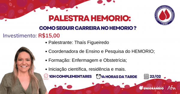 PALESTRA HEMORIO - Como conseguir carreira no HEMORIO? Iniciação ...