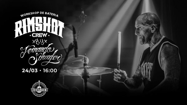 Workshop do Baterista Fernando Schaefer em Francisco Morato - Sympla